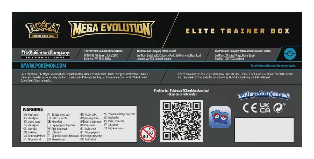 Hry do ruky | Pokémon TCG Mega Evolution Elite Trainer Box Mega Gardevoir