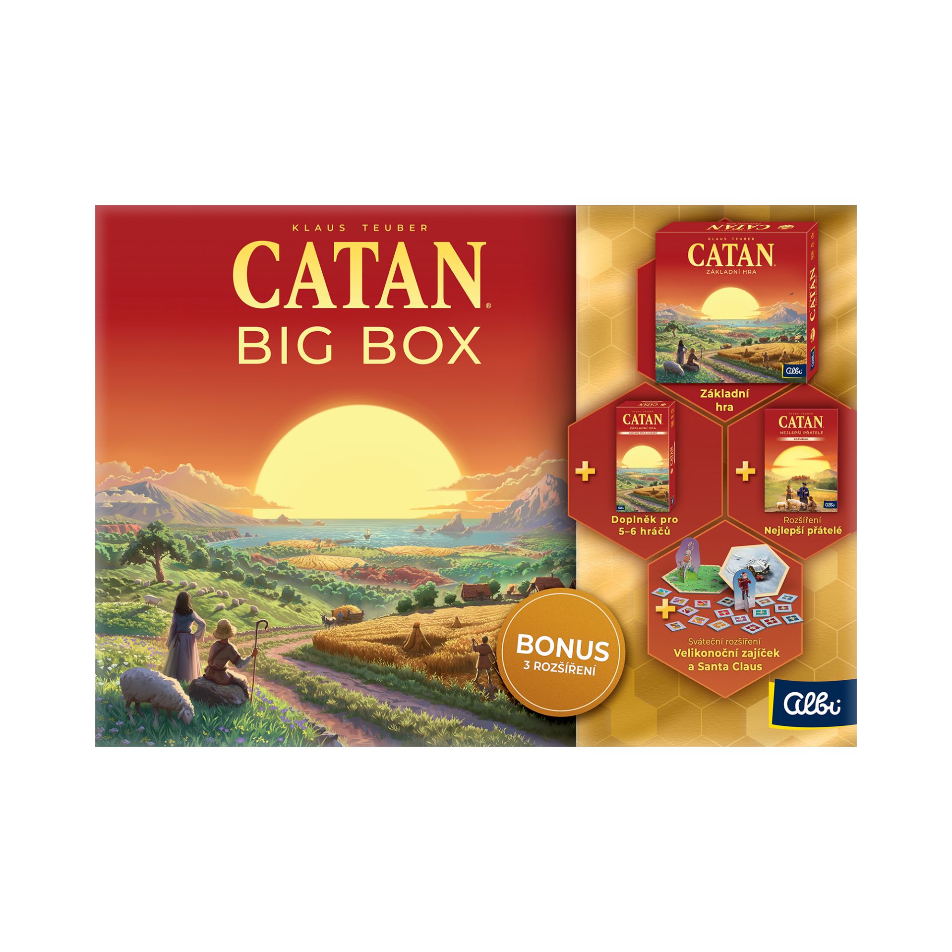 Hry do ruky | Catan - Big Box (redesign 2025)